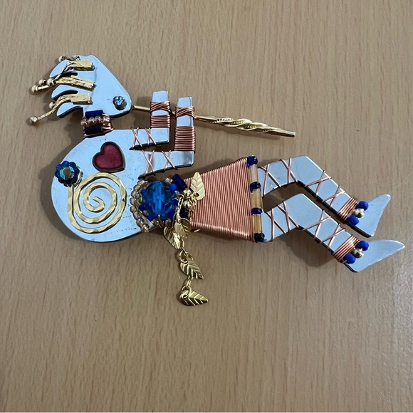 Liztech | Jewelry | Vintage Liztech 98 Signed Kokopelli Detailed ...